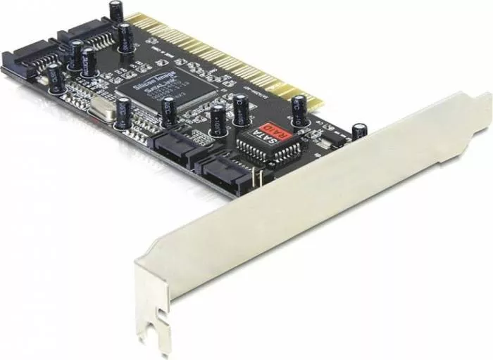 Adaptor PCI Card la 4 x SATA I intern + RAID 70154 - cel.ro