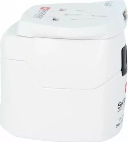 Adaptor universal priza Skross World PRO Plus USB 3P 4047443280527 - cel.ro