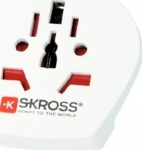 Adaptor universal priza Skross World to Europe 3P 4047443280619 - cel.ro