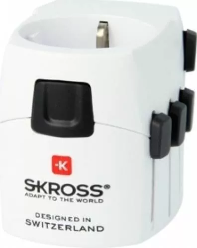 Adaptor universal priza Skross World Travel Pro 3P 4047443278784 - cel.ro