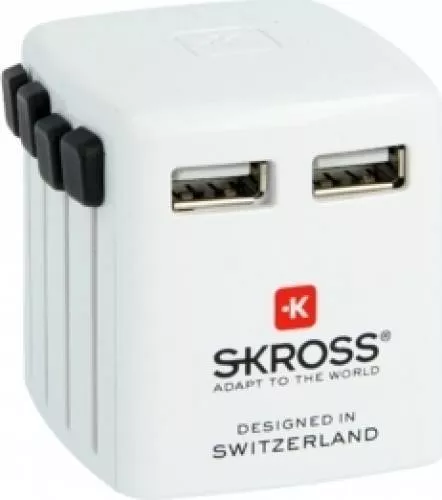 Adaptor universal priza Skross World USB 4047443280558