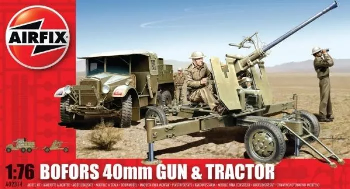 Airfix Bofors 40Mm Gun And Tractor af02314 - cel.ro