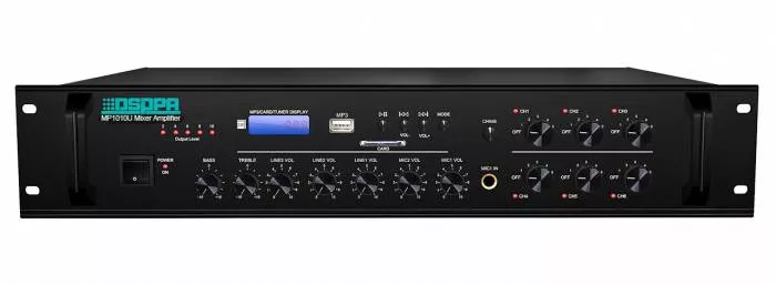 DSPPA MP1010U 6 zone intrari 4Mic si 3AUX USBSDTuner la CEL.ro