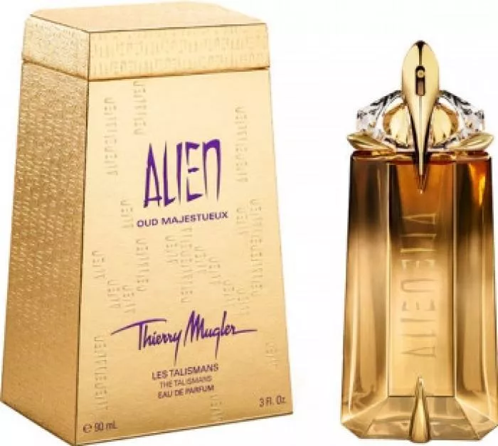 Apa de Parfum Alien Oud Majestueux Refillable by Thierry Mugler Femei ...