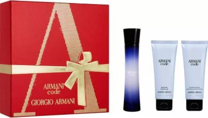 Apa de Parfum Code 50ml + Shower Gel 75ml + Body Lotion 75ml by Giorgio ...