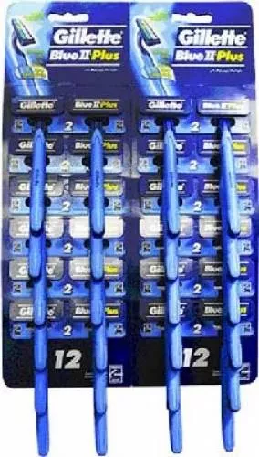 Aparat de ras Gillette Blue ll Plus Ultragrip card 24 buc 13264927 - cel.ro