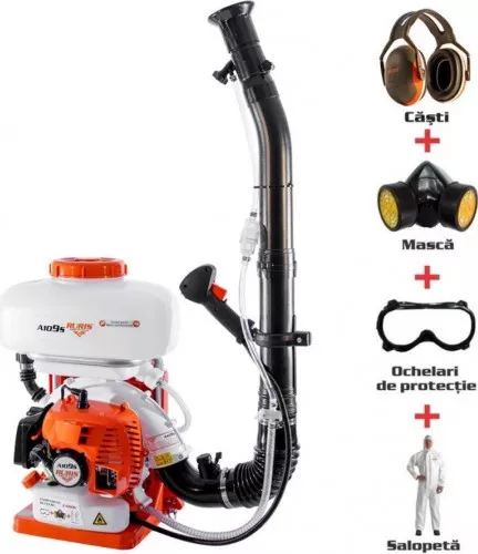 Atomizor RURIS A109S 3 CP 14L + kit echipament de lucru profesional ...