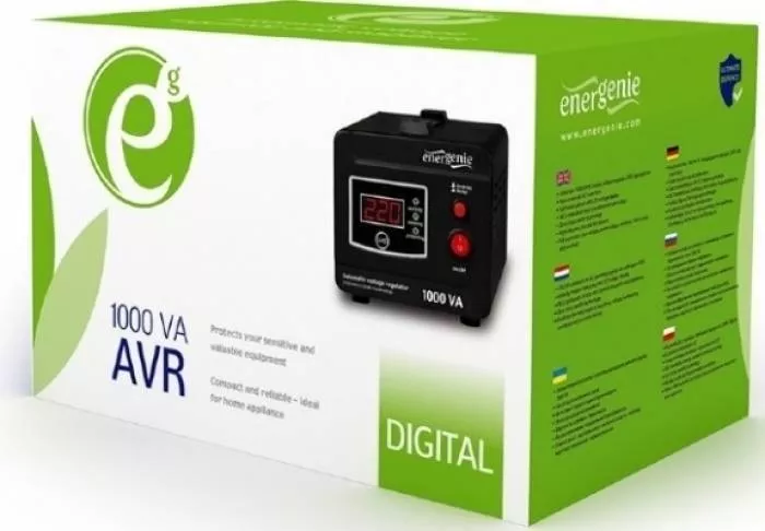 AVR Gembird EG-AVR-D1000-01 1000VA 1xSchuko socket eg-avr-d1000-01