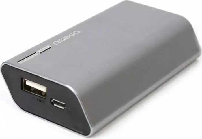 Baterie Externa Omega Power Bank 4400mAh Silver ompb44ag - cel.ro