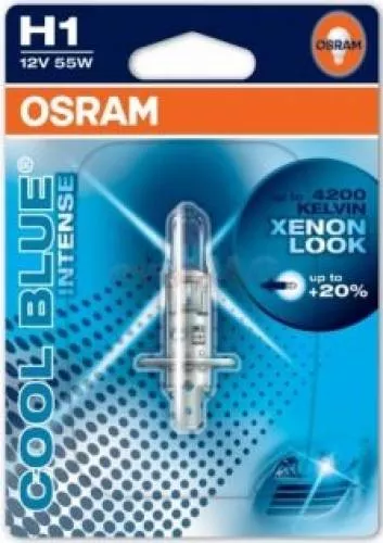 Bec auto Osram H1 12V 55W P14.5s Cool Blue Intense Blister a_64150cbi ...