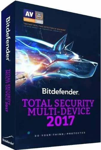 Bitdefender Total Security Multi-Device 2017 5PC 3Ani Licenta Noua Electronica - cel.ro