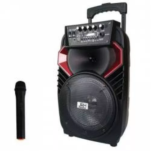 Boxa Bluetooth activa portabila tip troller JRH A82 microfon inclus ...