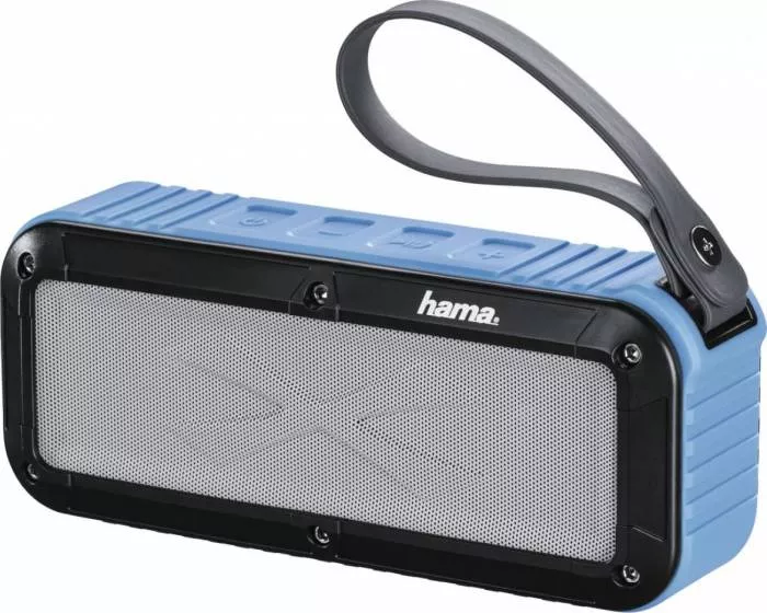 Boxa Bluetooth Hama Rockmann L Albastra 4047443309587