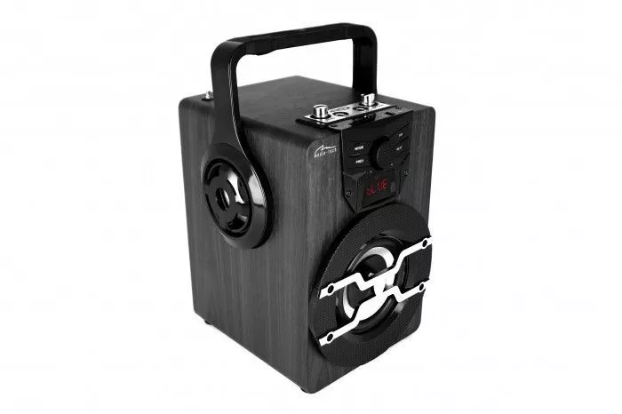 Boxa Karaoke Portabila Media-Tech Boombx PRO BT Radio FM MP3 Player 18W ...
