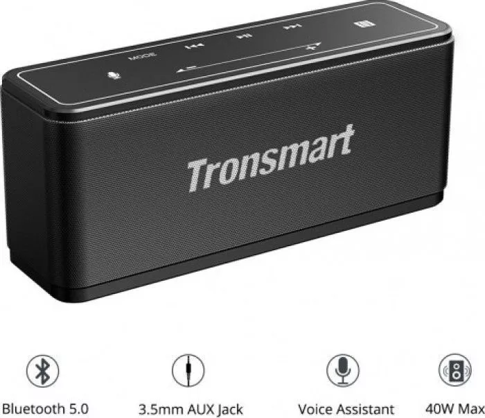 Boxa Portabila Bluetooth Tronsmart Element Mega SoundPulse 40W Neagra ...