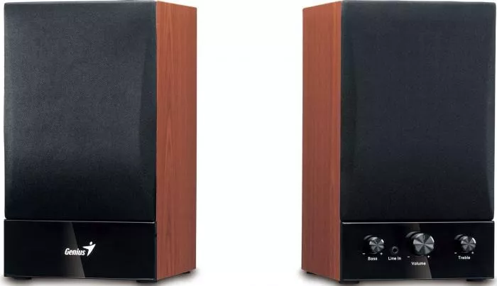 Boxe Genius SP-HF1250B 40W RMS Wood 31731022100 - cel.ro