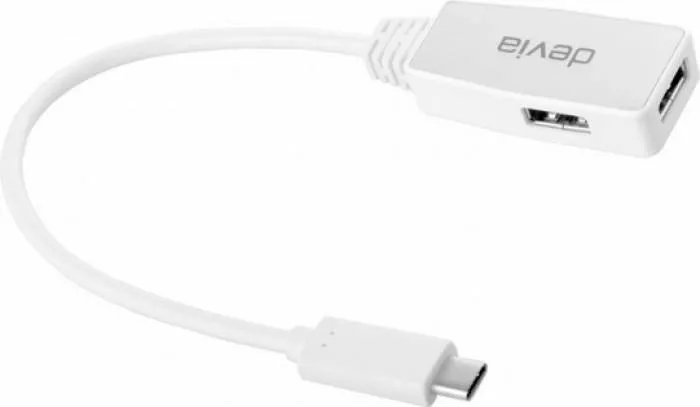 Cablu Adaptor Devia Multihub USB Tip C la 3 x USB 2.0 Macbook 12 ...