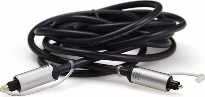 Cablu audio optic Serioux Premium Gold Toslink T-T 3m Negru srxc-x3 ...