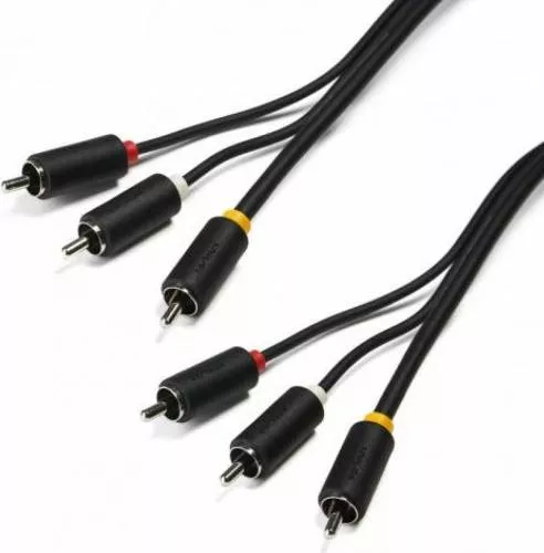 Cablu audio Serioux 3X RCA tata 3m srxc-av3.0m21 - cel.ro