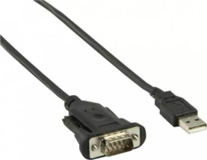 Cablu convertor USB A tata la Serial RS232 2m Goob cable-146/2 - cel.ro