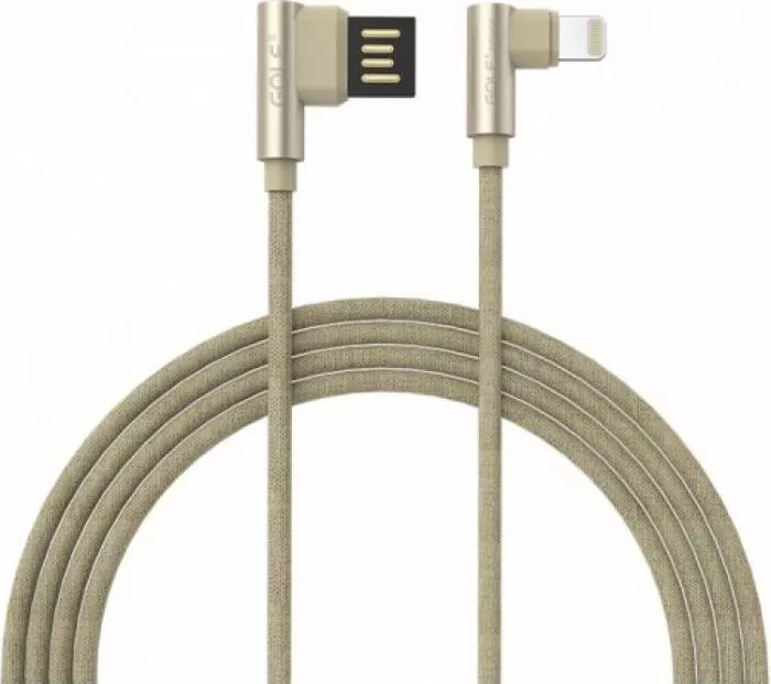 Cablu Date Incarcare Golf Pudding Iphone 1m Auriu ipcabpudiaur - cel.ro