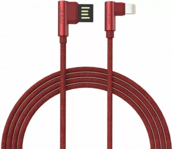 Cablu Date Incarcare Golf Pudding Lightning 1m Rosu ipcabpudiros - cel.ro