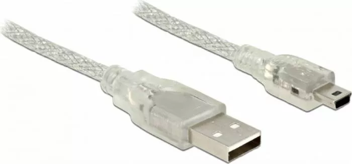 Cablu Delock 83906 mini USB 5 pini T - USB A T 1.5m 83906 - cel.ro