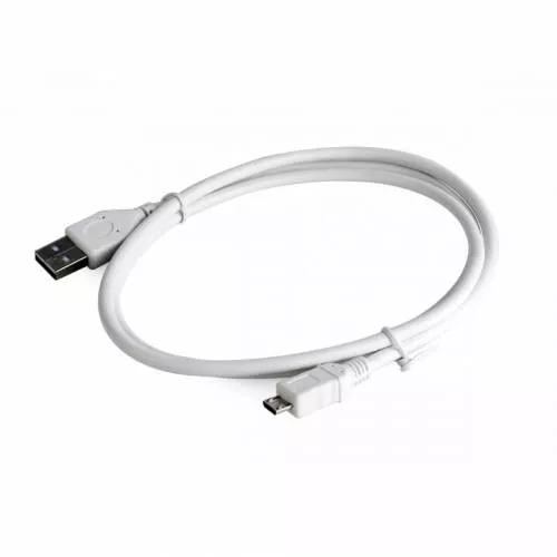 Cablu Gembird USB 2.0 la micro-B 1m Alb CCP-mUSB2-AMBM-W-1M - cel.ro