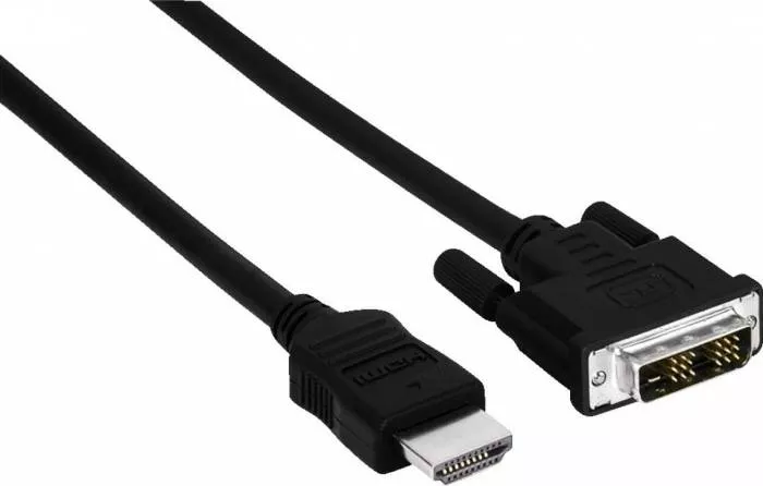 Cablu Hama HDMI la DVI/D 1.5m Negru 4007249564436 - cel.ro