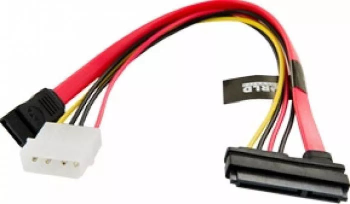 4World SATA3 45cm Rosu | Cablu HDD 08537