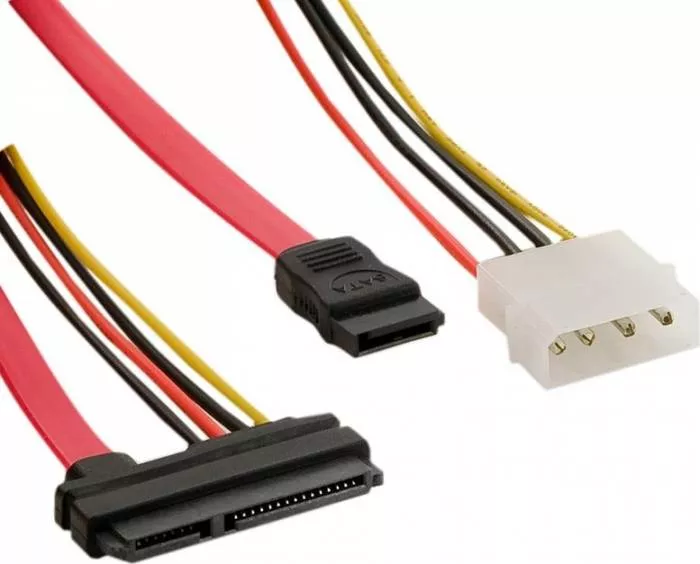 4World SATA3 45cm Rosu | Cablu HDD 08537