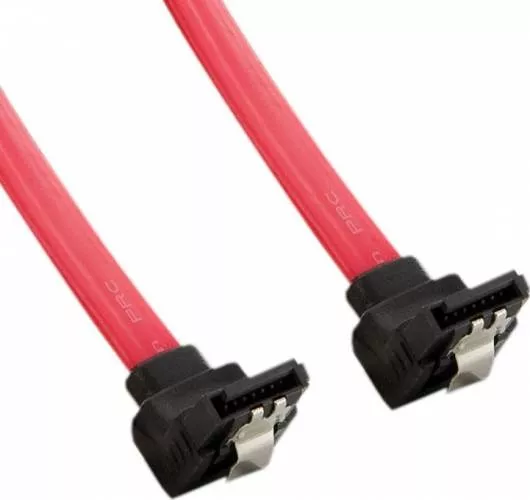 Cablu HDD blocare 4World SATA 3 60cm Rosu 08561 - cel.ro