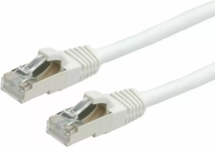 Cablu retea Value S-FTP cat 6 LSOH 10m Alb 21.99.1286-40 - cel.ro