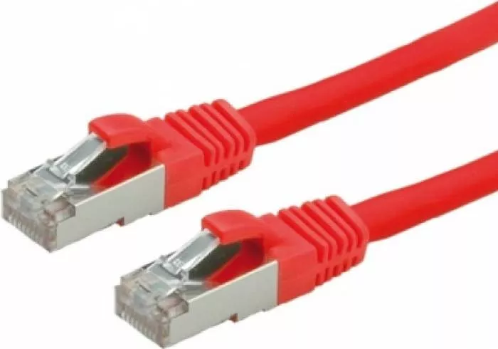 Cablu retea Value S-FTP cat 6 LSOH 7m Rosu 21.99.1271-50 - cel.ro