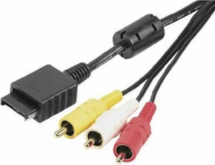 Cablu RGB-RCA Hama 34115 pentru PS2 4007249341150 - cel.ro