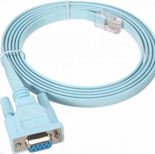 Cablu serial de consola Cisco 6ft with RJ45 and DB9F cab-console-rj45 ...