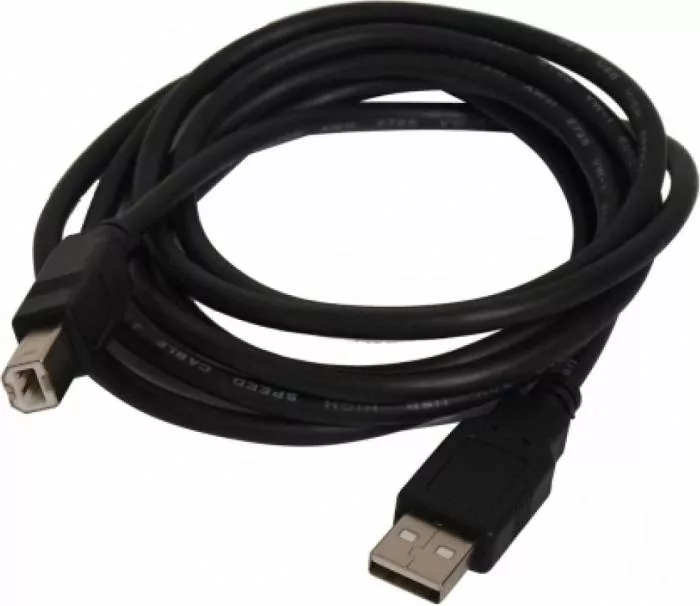 Cablu USB 2.0 Art USB A tata la USB B tata 3m Negru - cel.ro