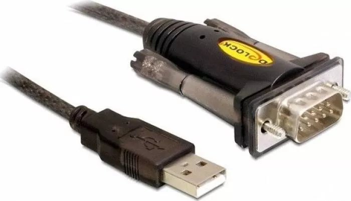 Cablu USB la Serial RS232 Delock 1.5m 61856