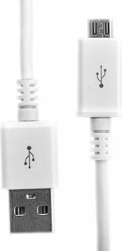 Cablu USB Micro USB Procell Alb ciusbmicroa - cel.ro