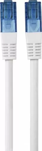 Cablu UTP Hama Cat6 10m Alb 4007249200907 - cel.ro