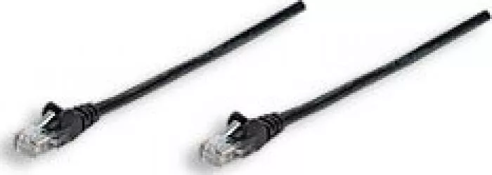Cablu UTP Intellinet Patchcord UTP Cat.6 1m negru 342049 - cel.ro