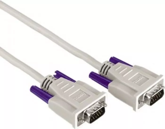 Cablu VGA Hama 5m Gri 4007249420923 - cel.ro