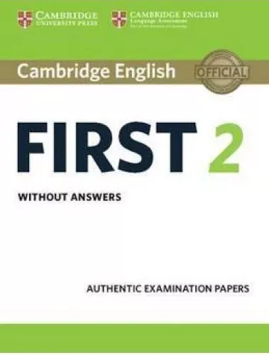 Cambridge english first 2 students book 1316502983