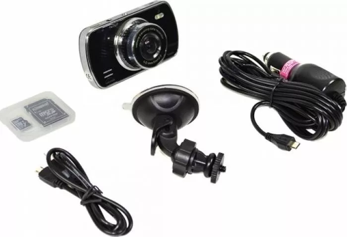 Camera Auto DVR SilverCloud Voyager S1200 full HD 3 inch card memorie ...