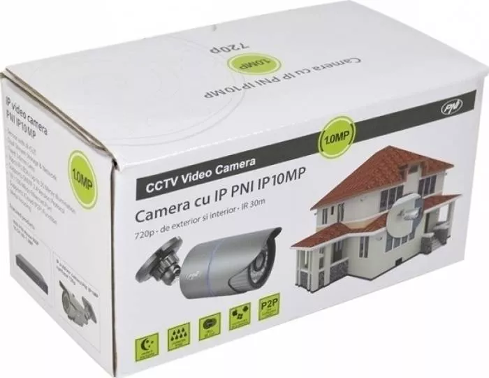 Camera de Supraveghere IP PNI IP10MP Exterior 720p pni-ip11mpx - cel.ro