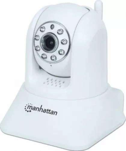 Camera interior Manhattan Wireless Infrarosu HomeCam HD 720p alba mht551496