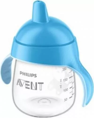Canuta copii Philips Avent Transparent Spout Blue Cup 260ML pf_126379 ...