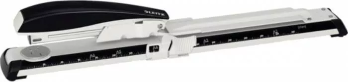 Capsator metalic LEITZ 5560 NeXXt Series cu brat lung 40 coli - negru l ...