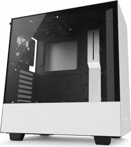 Carcasa NZXT H500 Matte White Fara sursa ca-h500b-w1 - cel.ro