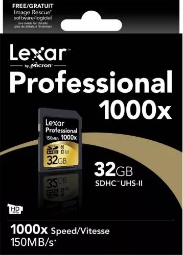 Card de Memorie Lexar Professional 1000x SDHC 32GB Clasa 10 UHS-II U3 ...